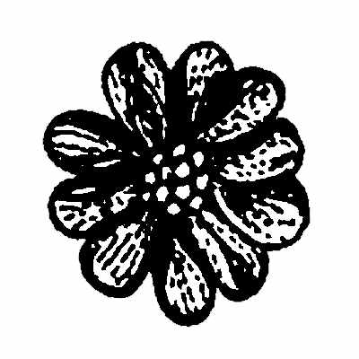 BIT 78 Mini Flower #2 | Purple Daisy Design | Purple Daisy Design