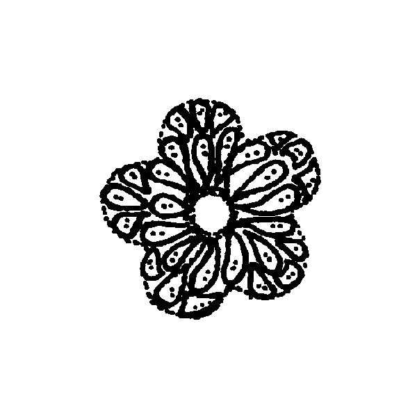 BIT 95 Tiny Flower | Purple Daisy Design | Purple Daisy Design