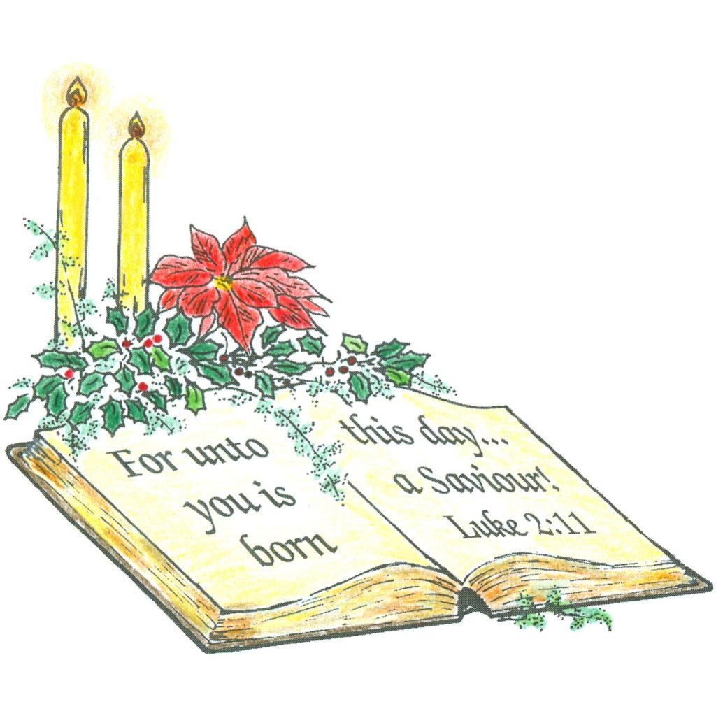 670C Christmas Bible | Purple Daisy Design | Purple Daisy Design