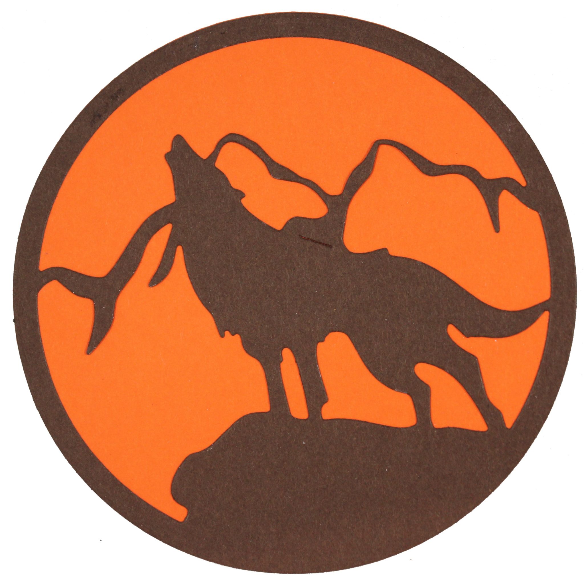 Die BT198 Howling Wolf Circle Set | Purple Daisy Design | Purple Daisy ...