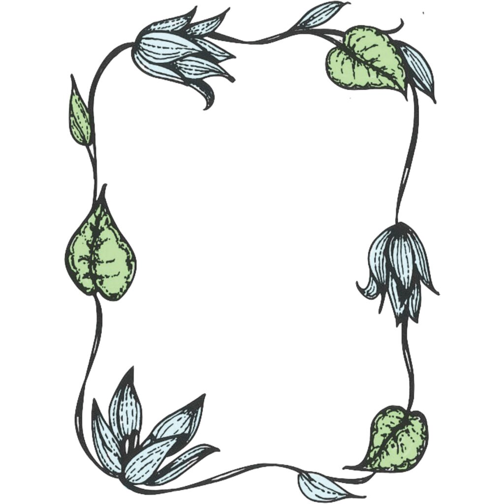 M 951 Snowdrop Frame | Purple Daisy Design | Purple Daisy Design