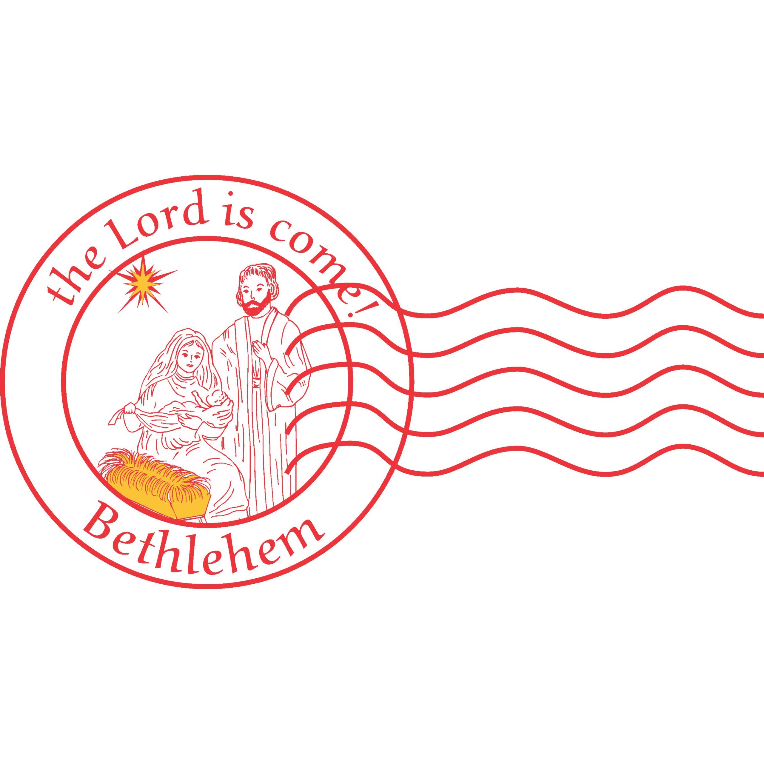 739DRS Bethlehem Stamp | Purple Daisy Design | Purple Daisy Design